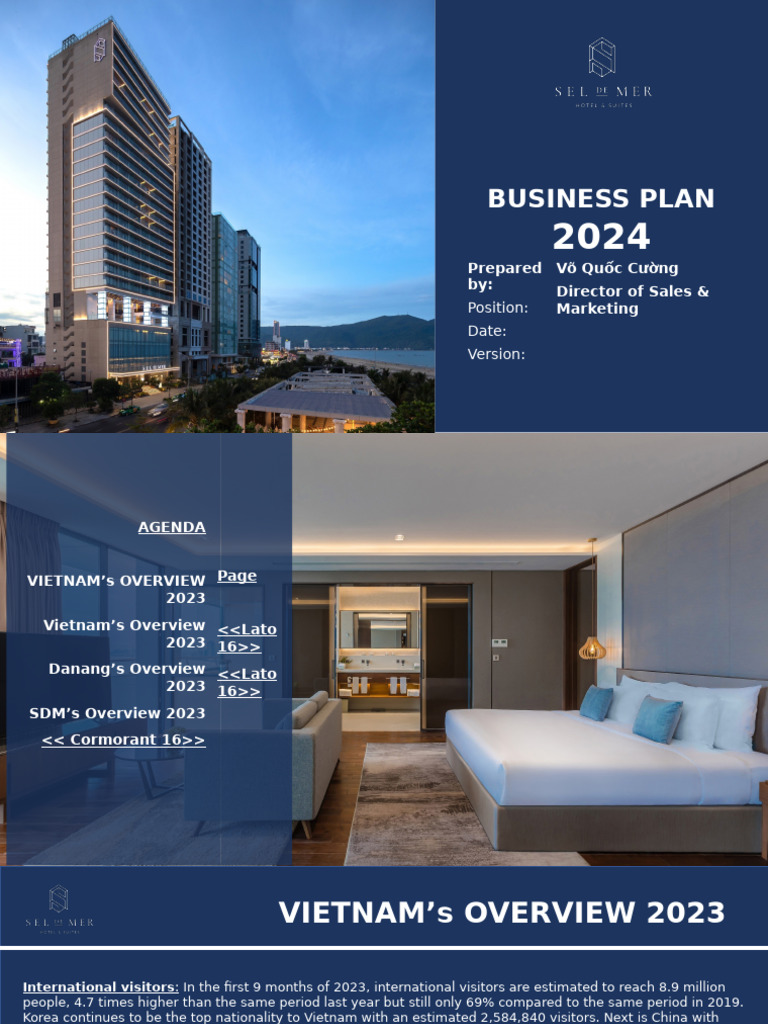 SDM - Business Plan 2024 - SM | PDF