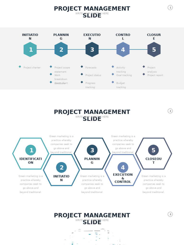 Project Management Slides Google Slides Template | PDF | Marketing ...