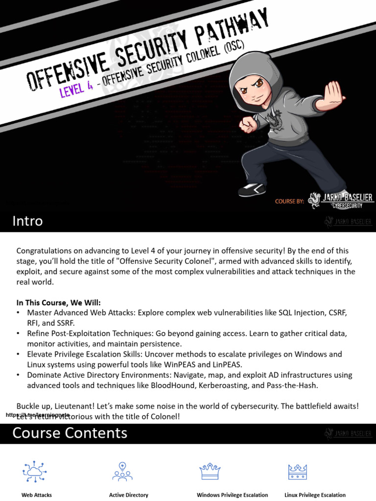 2 JBOSP Level 4 Offensive Security Colonel OSC Stamped | PDF | Http Cookie | World Wide Web