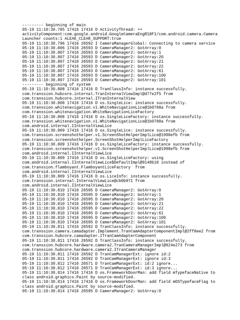 Log Cat 1747627830737 | PDF | Computer Programming | Computing
