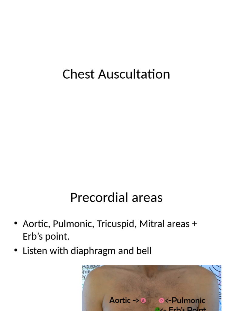Auscultation Workshop Presentation (Autosaved) | PDF