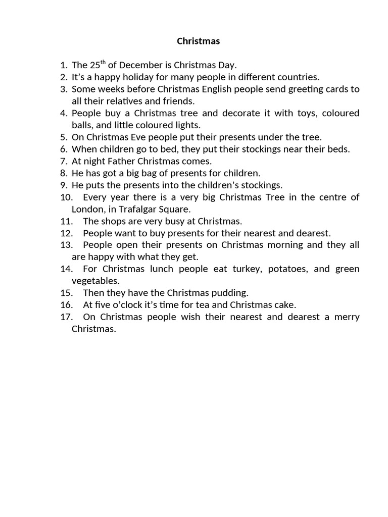 Christmas | PDF