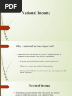 National Income Formulas for Class 12 | PDF | Measures Of National ...