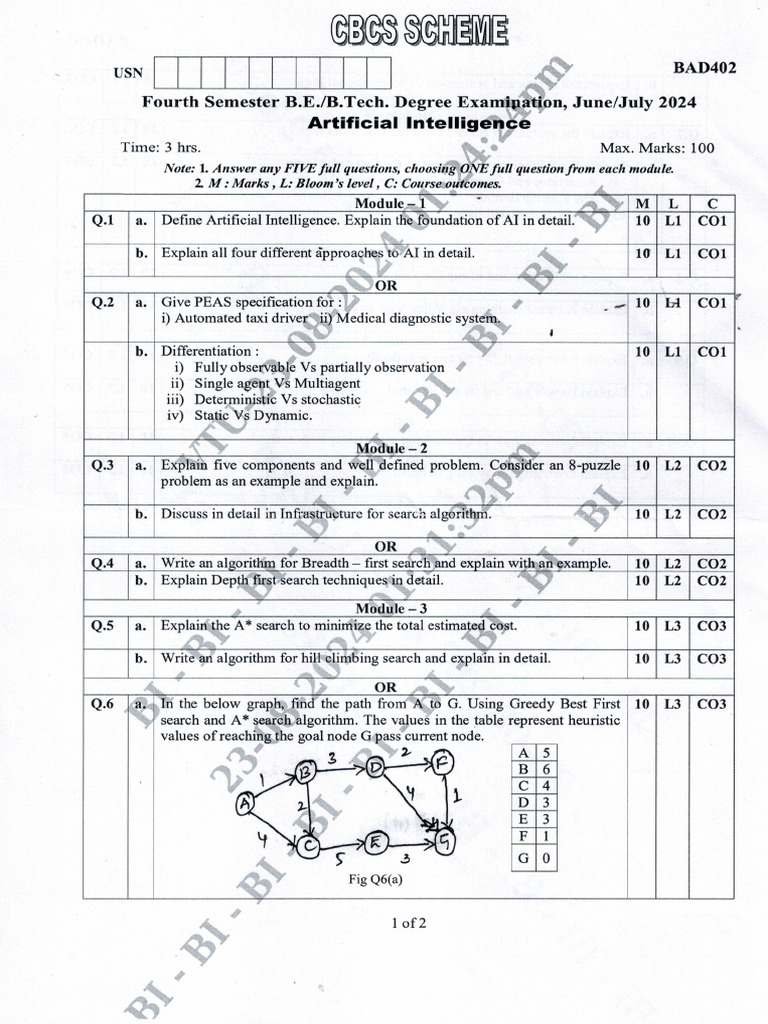 June-July.2024 - BAD402 | PDF