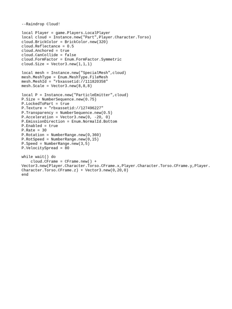 (Cloud) Raindrop | PDF