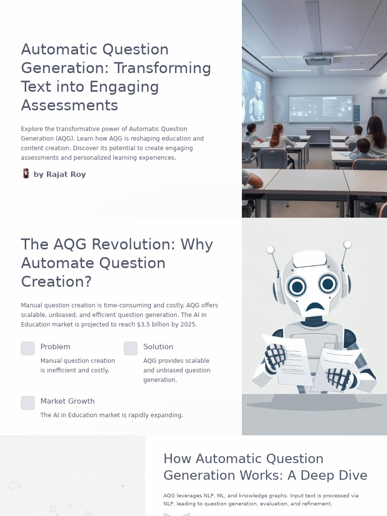 Automatic Question Generation Transformi | PDF | Artificial ...