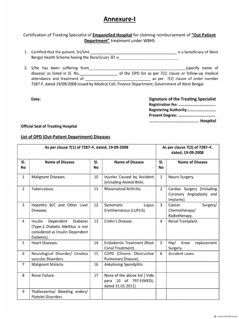 Filled Medical Form Jyotsna Bag | PDF