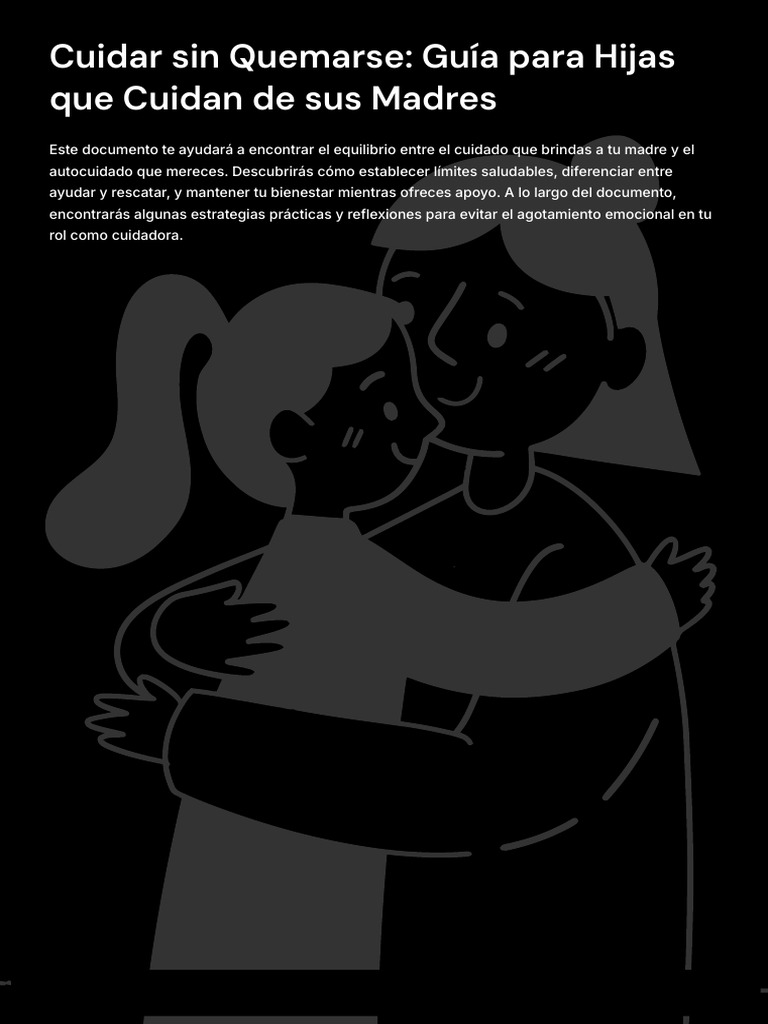 Cuidar Sin Quemarse | PDF | Salud mental | Mente