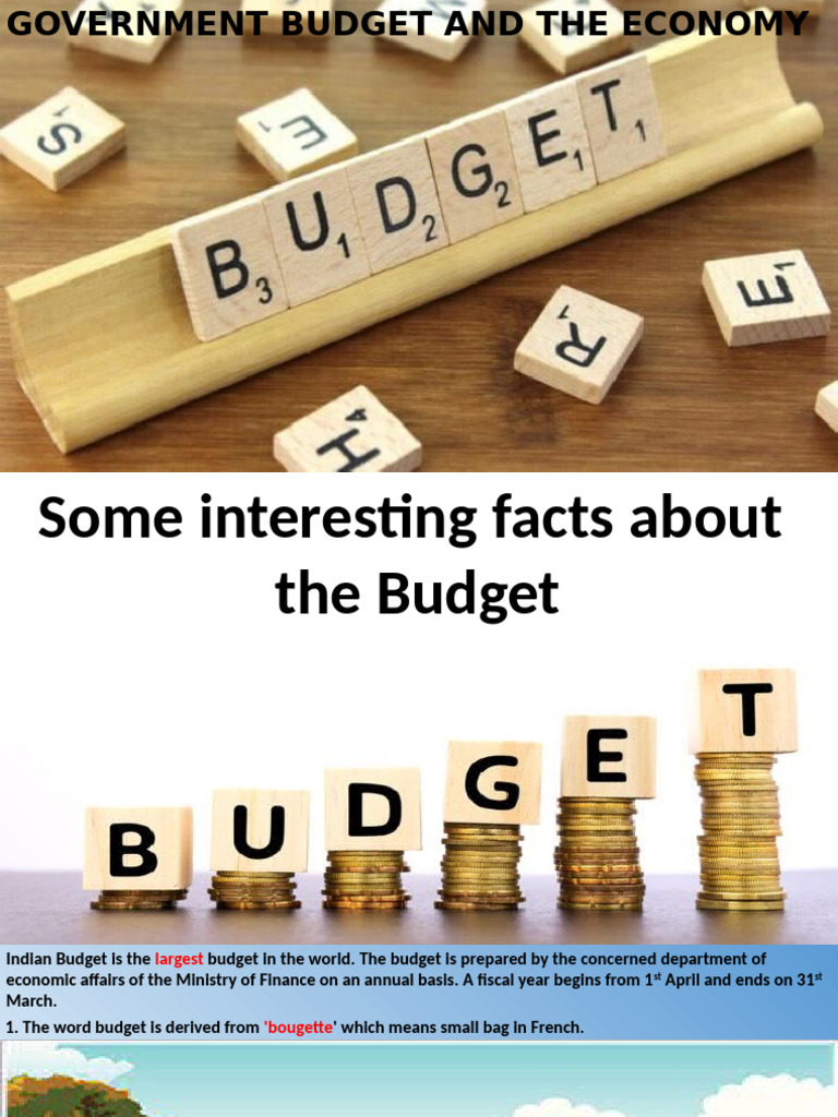 Indian Government Budget Overview | PDF | Taxes | Deficit Spending