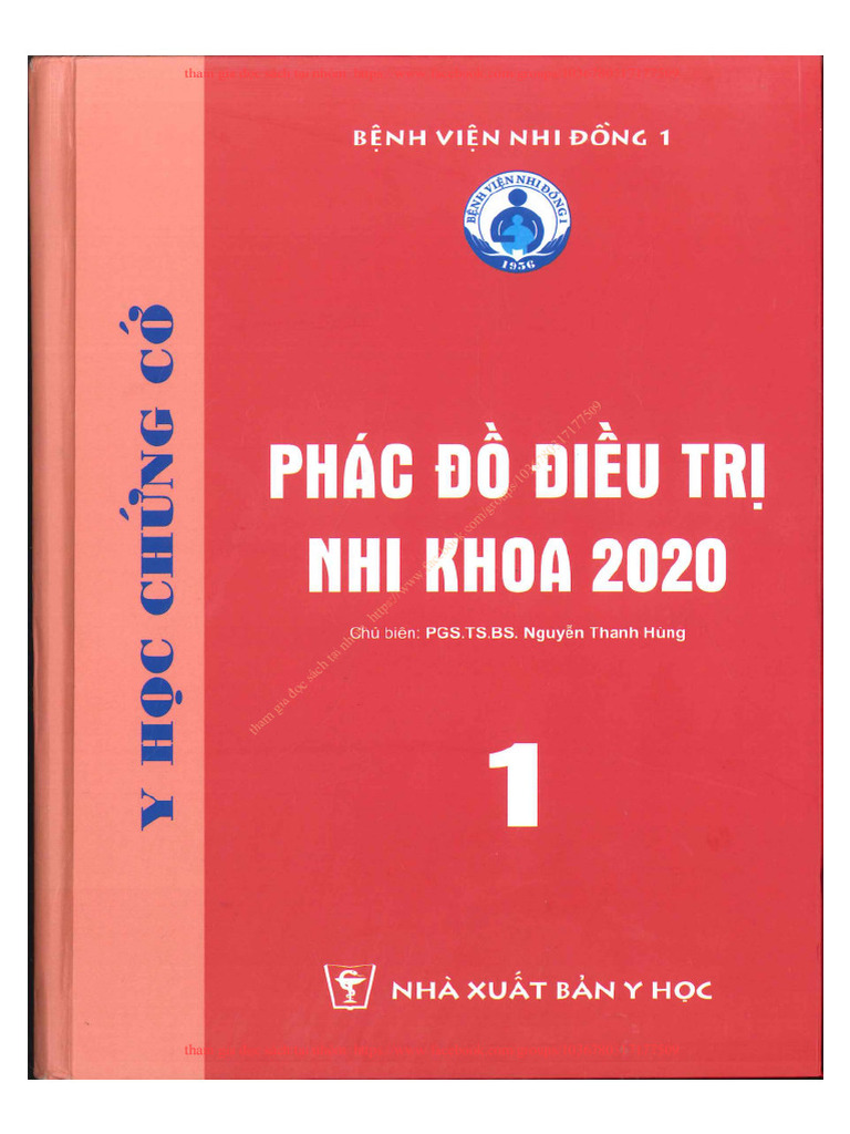 Phac Do Dieu Tri Nhi Khoa 2020 Benh Vien Nhi Dong 1 Ebook - 1600 - PDF - Gdrive.vip | PDF