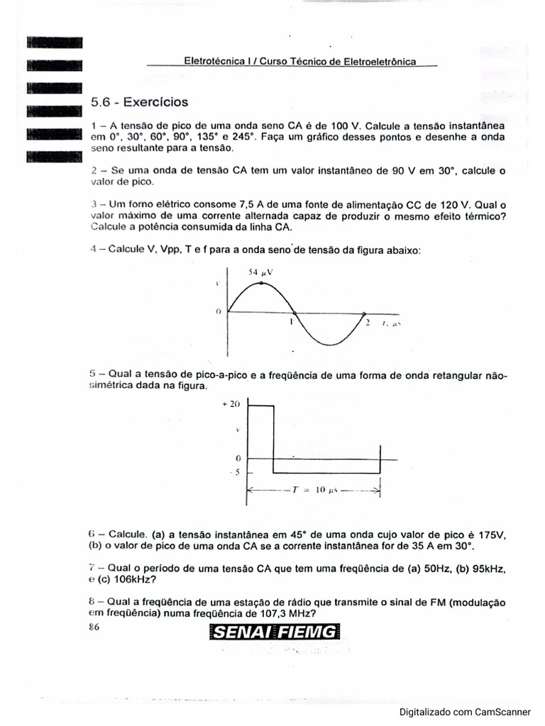 02 - Lista de Exerc-Cios | PDF