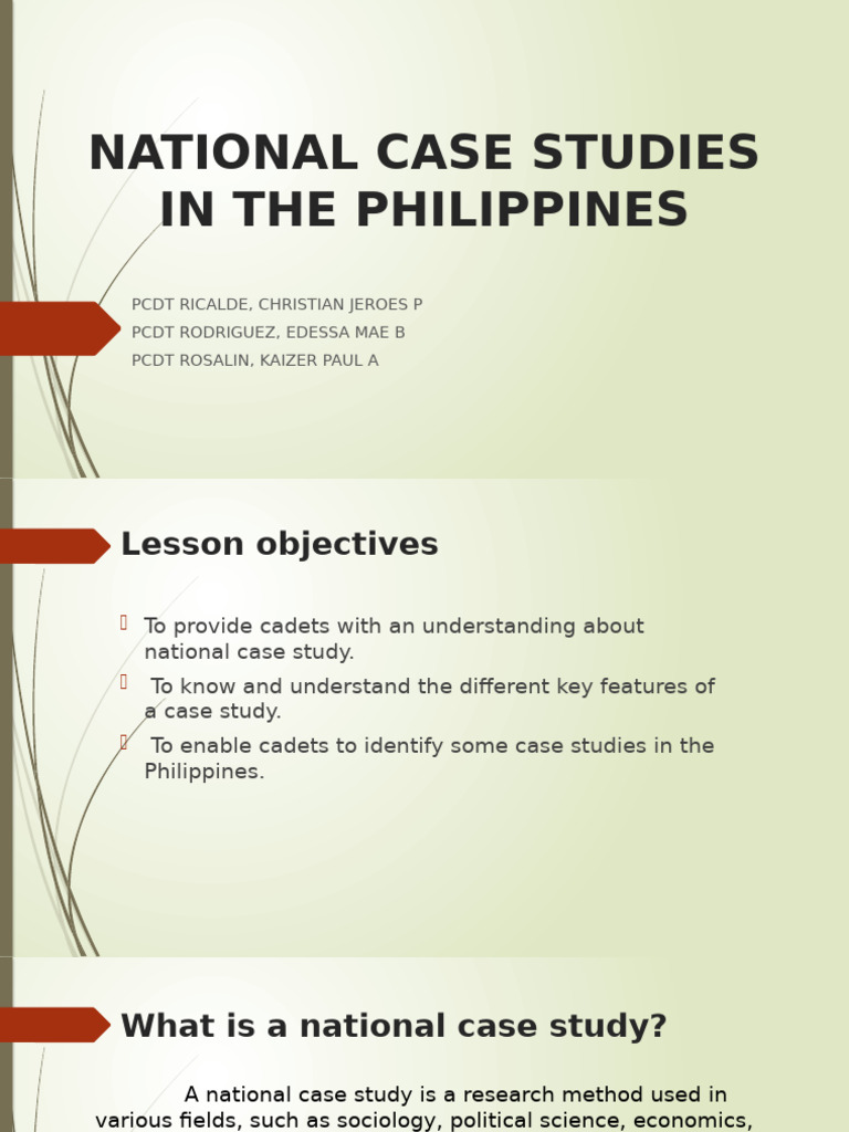 National Case Study | PDF | Poverty | Poverty & Homelessness