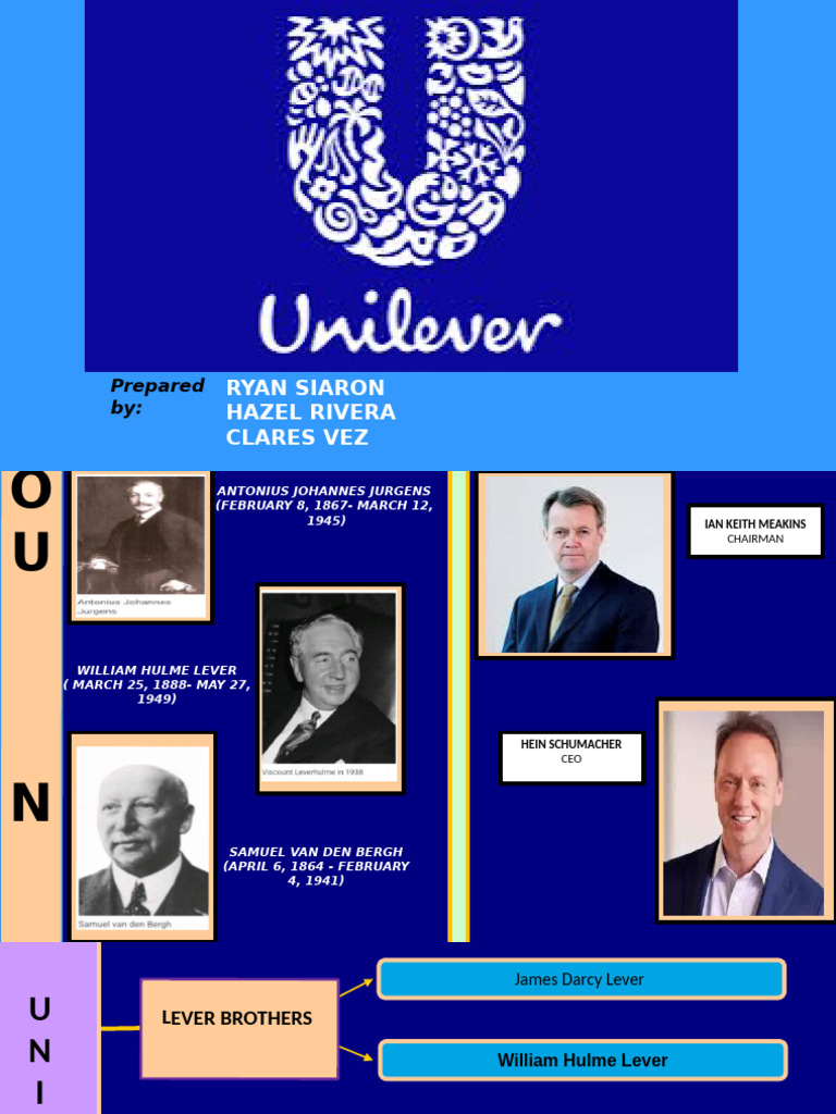 Unilever: History, Products, and Global Reach | PDF | Unilever