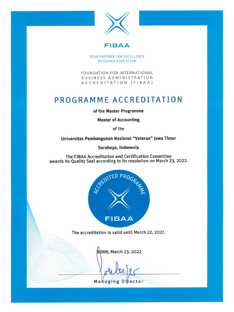 Certificate Accounting Master | PDF