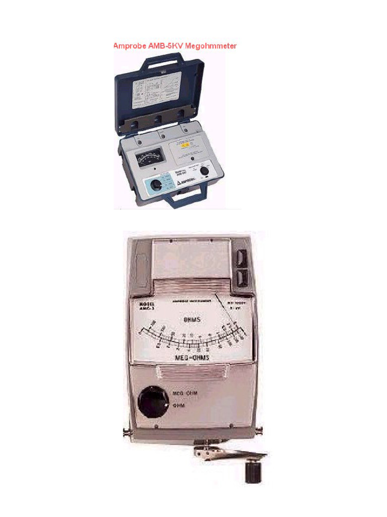 Biddle DLRO Digital Ohmmeter Overview | PDF