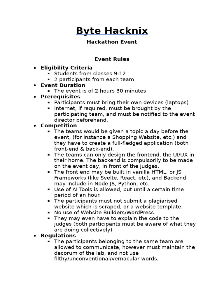 Byte Hacknix 2 | PDF