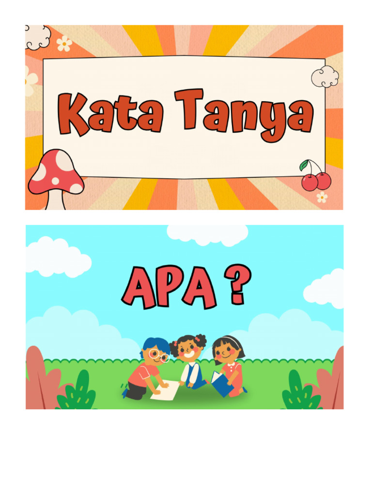 Kata Tanya | PDF