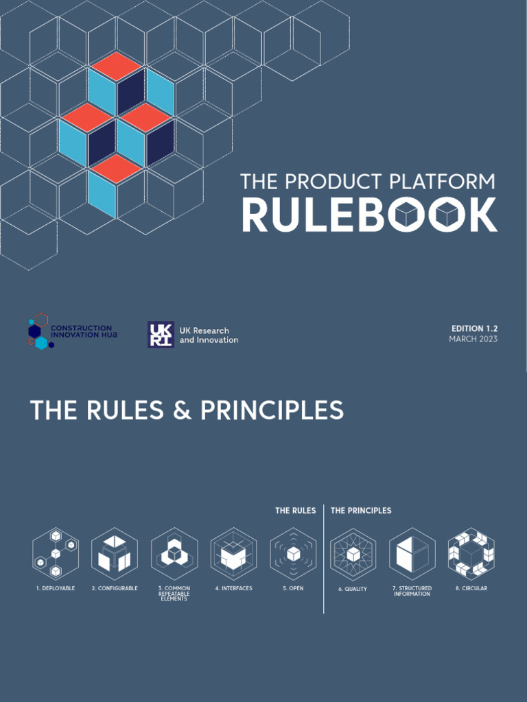 Cih Ed1 2 The Rulebook | PDF | Innovation | Infrastructure
