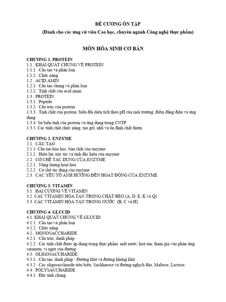 7 de Cuong CN CNTP Hoa Sinh Vi Sinh | PDF