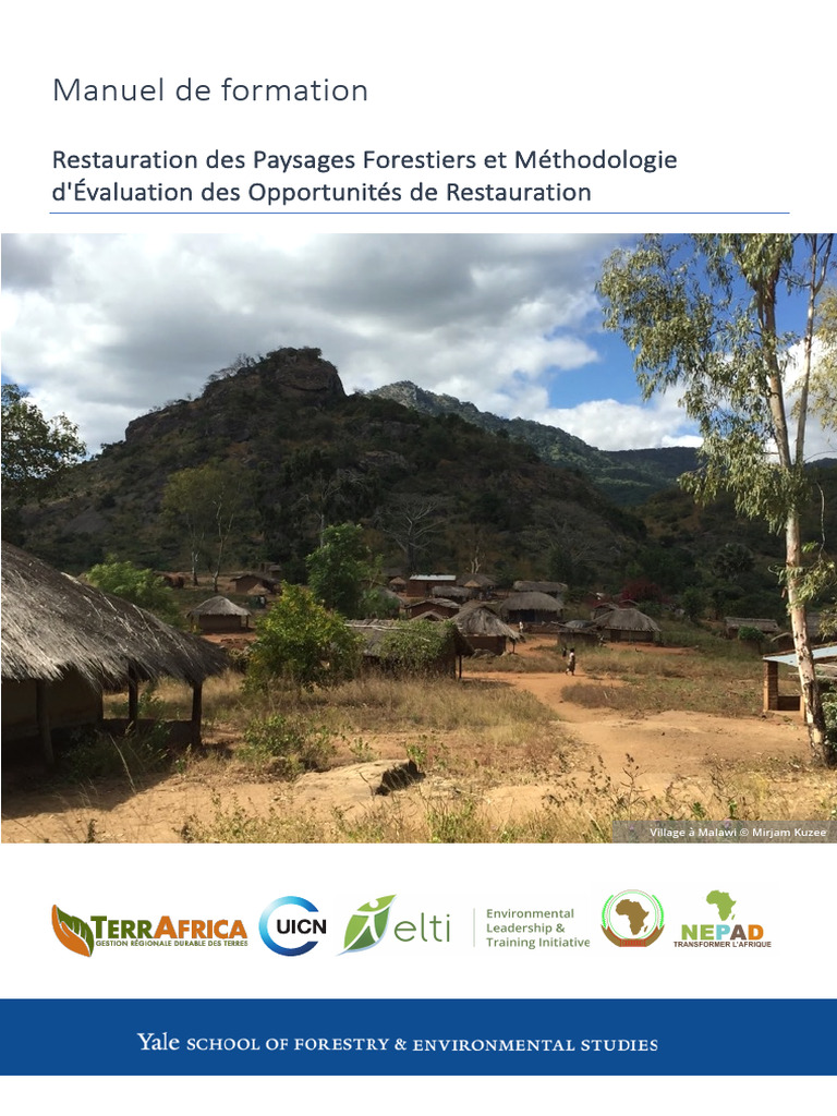 Manuel Formation Restauration Paysage | PDF | Sciences de la terre ...