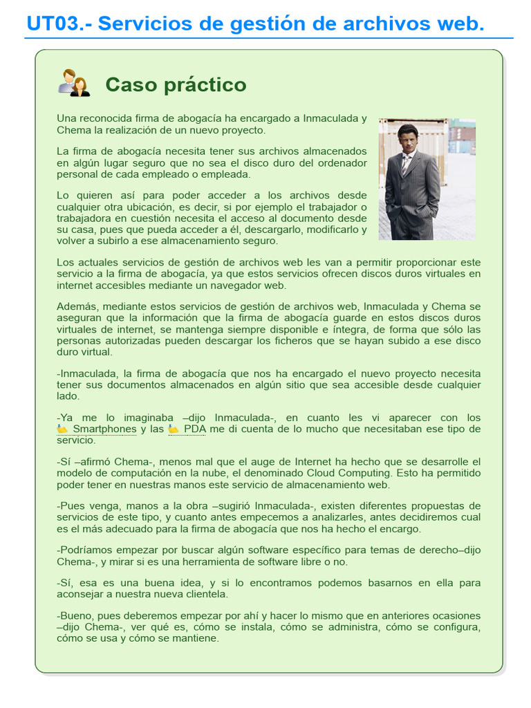 SMR AW03 Servicios de Gestión de Archivos Web | PDF | Archivo de computadora | Red mundial