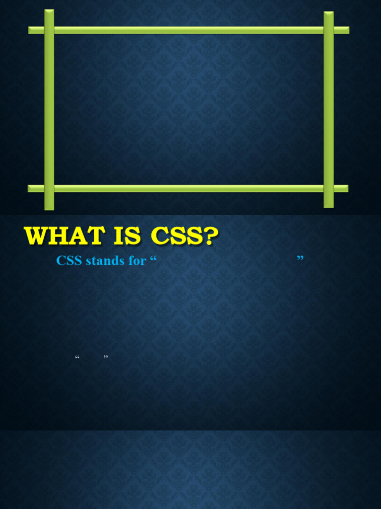 CSS (Cascading Style Sheet) | PDF | Html Element | Html