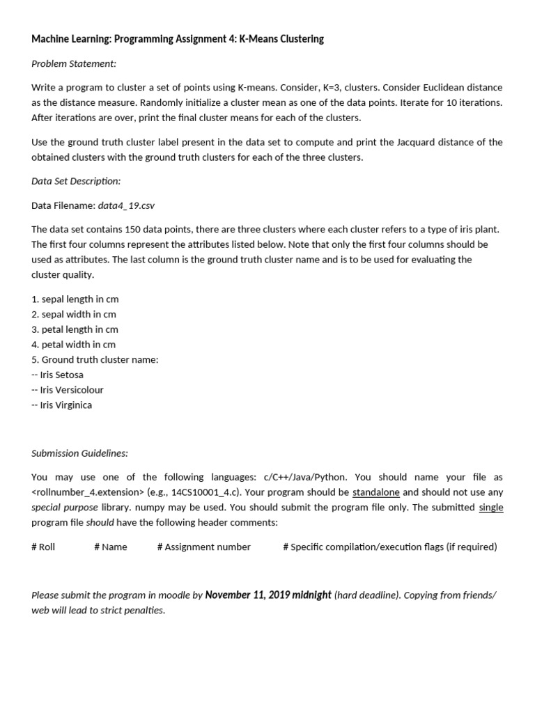 Assignment4 19 | PDF