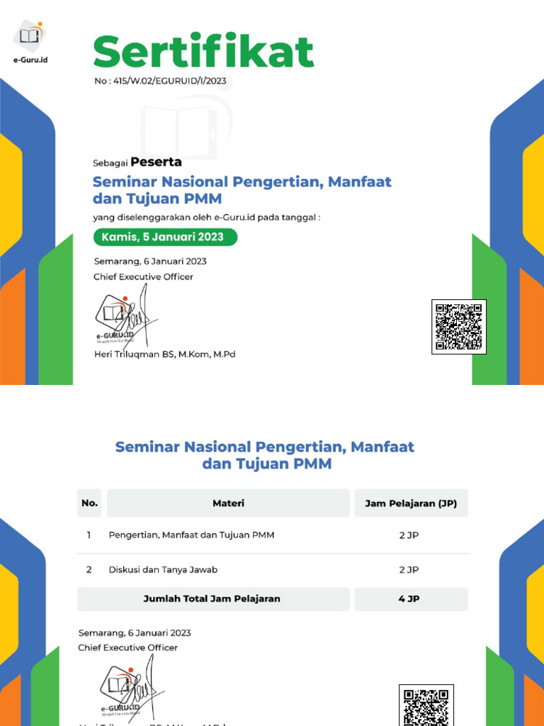 Sertifikat - Nova Arma Reski S.pd. | PDF