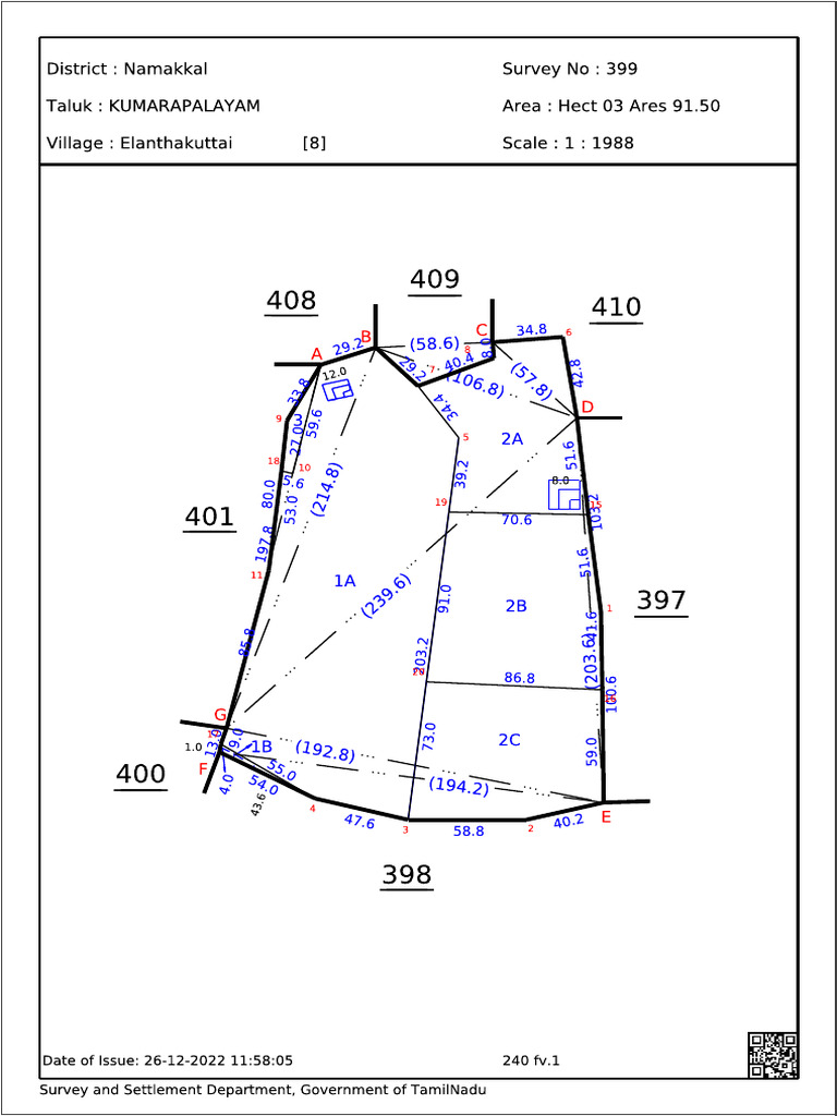 399 FMB Elanthakuttai | PDF