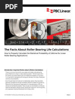 Bearing Lifetime Calculation Guide | PDF | Bearing (Mechanical ...
