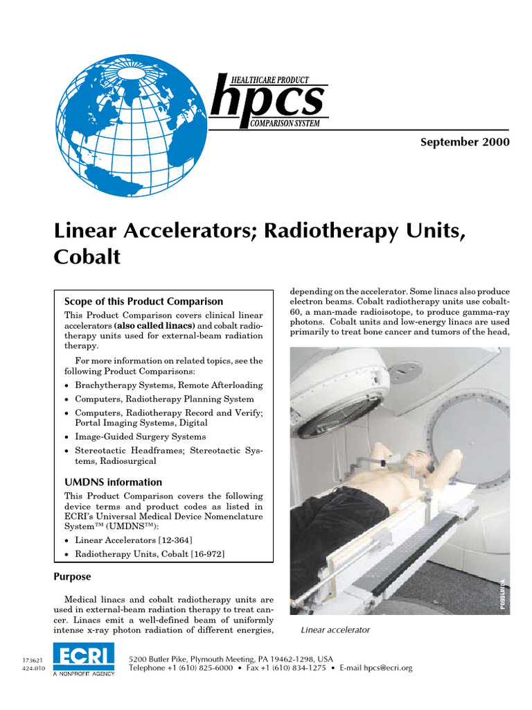 Linear Accelerator | PDF | Radiation Therapy | Particle Accelerator