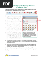 Materials in SketchUp - Enscape | PDF | Texture Mapping | Reflection (Physics)
