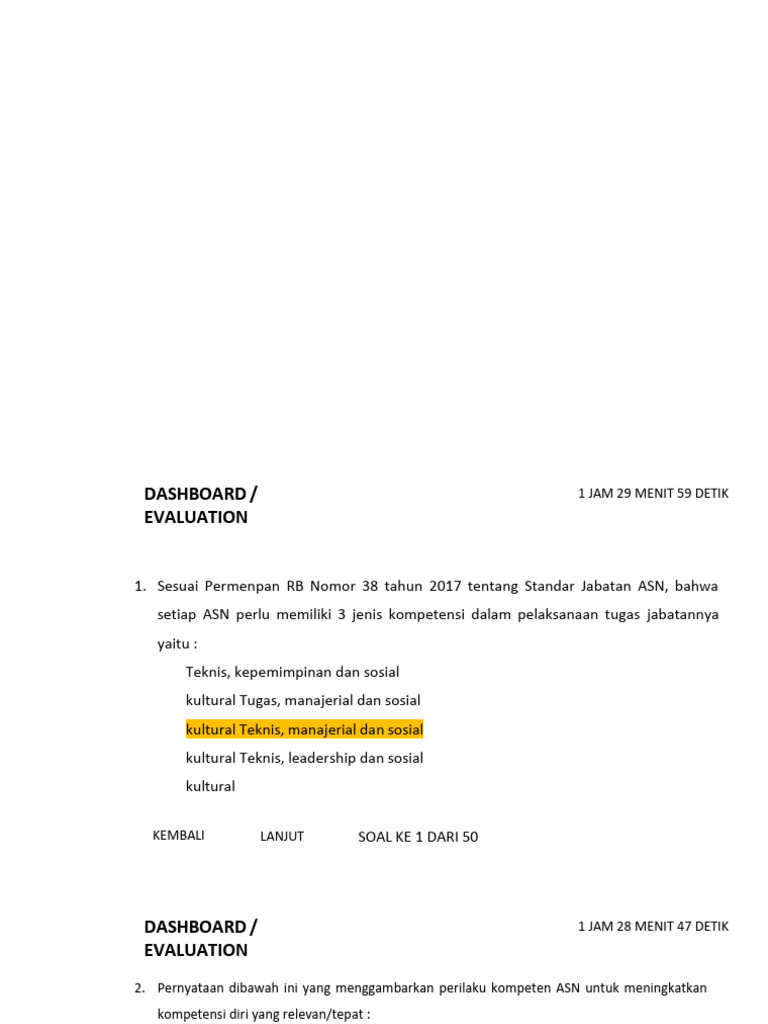 Paket Soal 3 Mooc | PDF