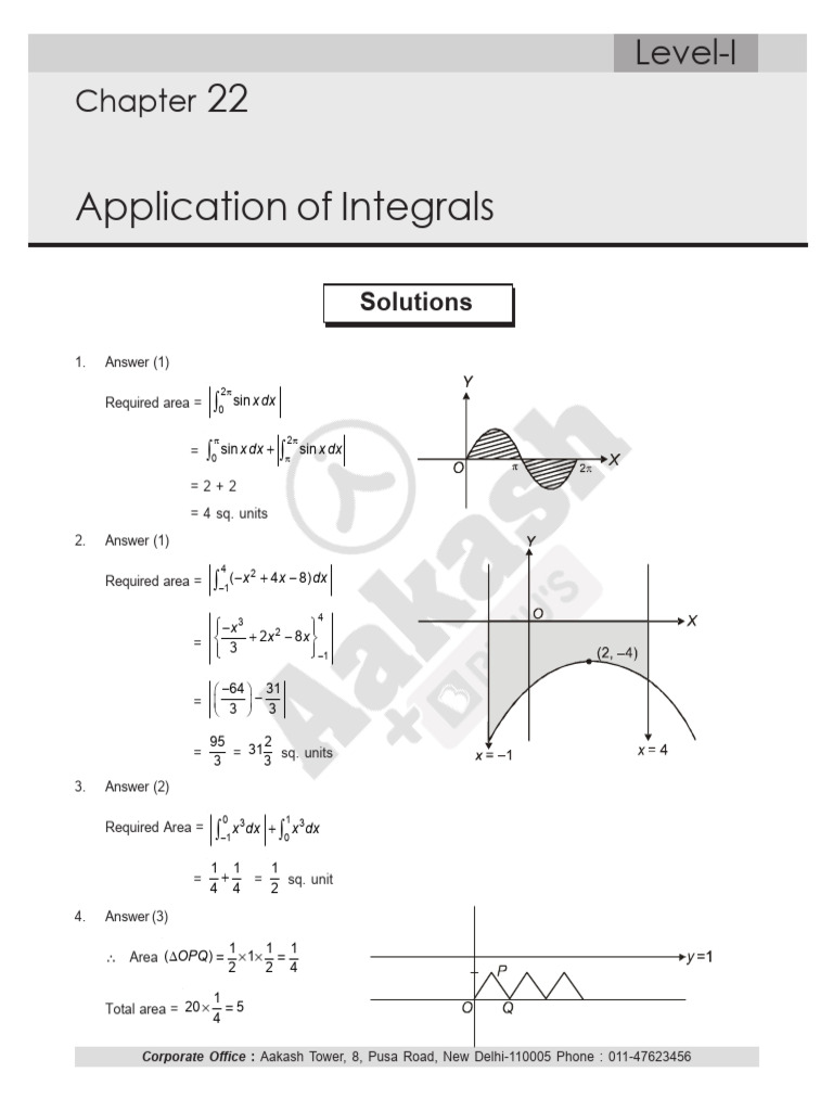 Application of Integrals M | PDF | Euclidean Plane Geometry | Geometric Shapes