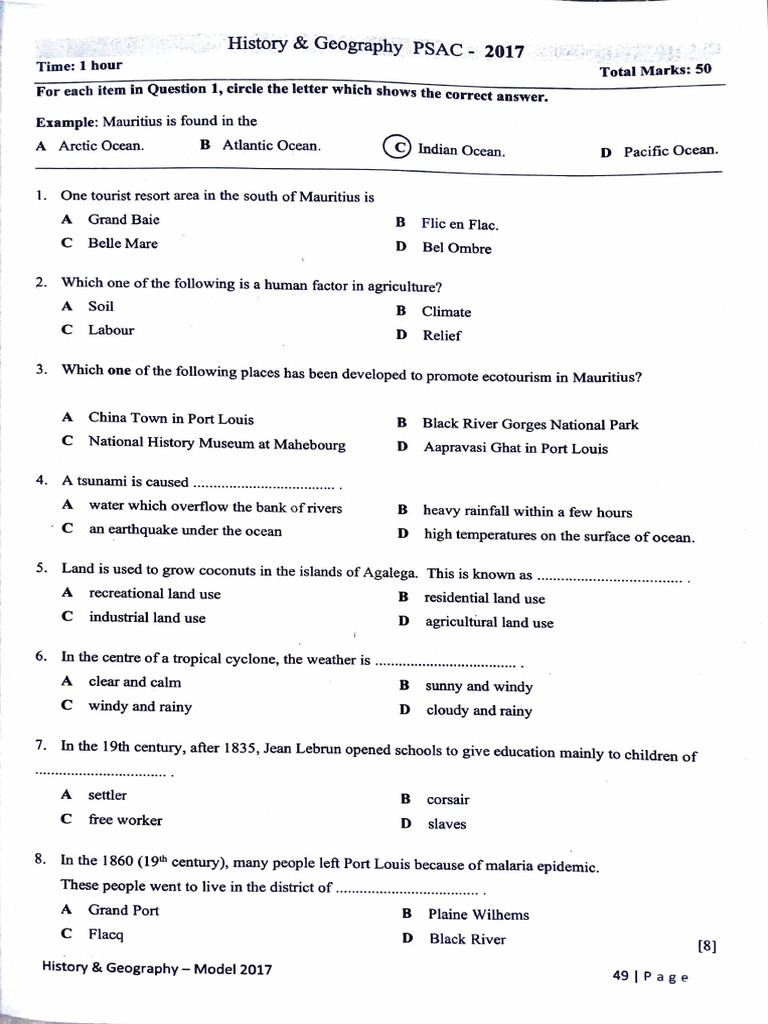 Hist Geo and Science Homework For 5 August | PDF | Earth Sciences | Nature