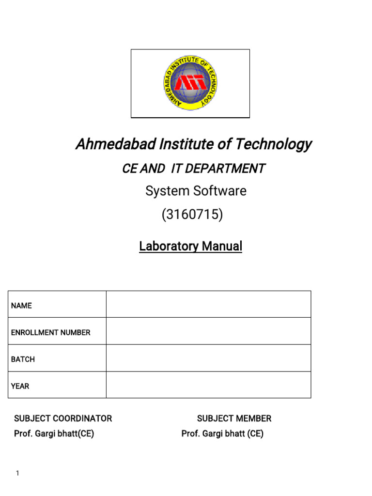 Compiler Design Lab Manual Guide | PDF | Parsing | Engineering