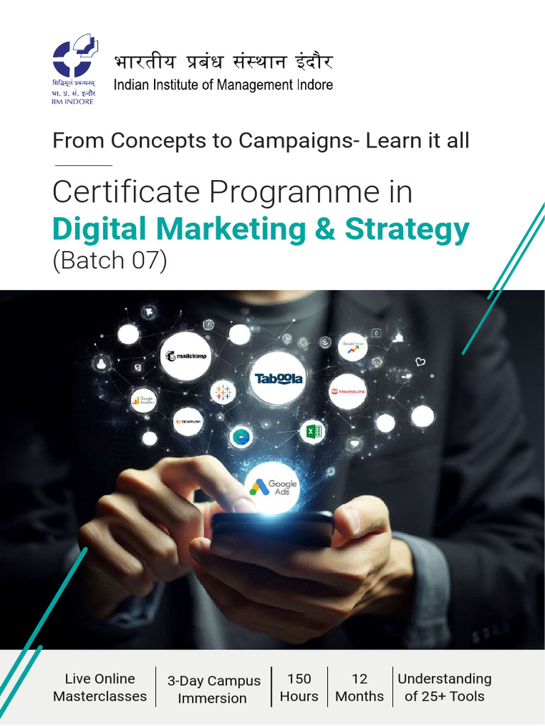 Iim I Cpdms b07 Brochure (1) - 1 | PDF | Analytics | Digital Marketing