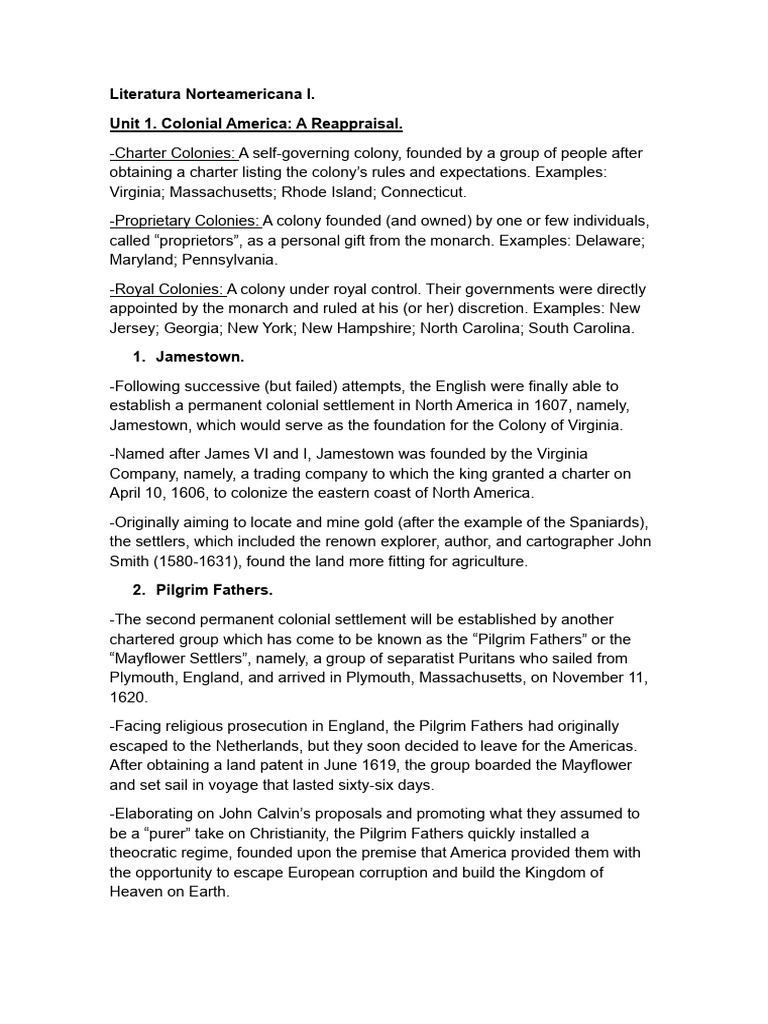 Colonial America and Puritan Literature | PDF | Walden | Transcendentalism