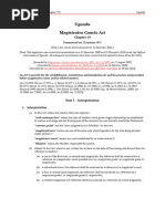 Magistrates Court Act | PDF | Magistrate | Justice