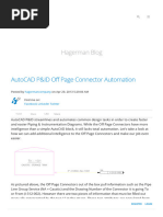 Off Page Connectors in AutoCAD P&ID | PDF | Auto Cad | Word Press