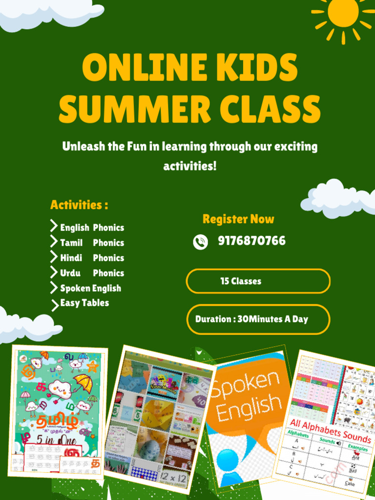 Summer Class Flyer - PDF - 20250418 - 004418 - 0000 | PDF