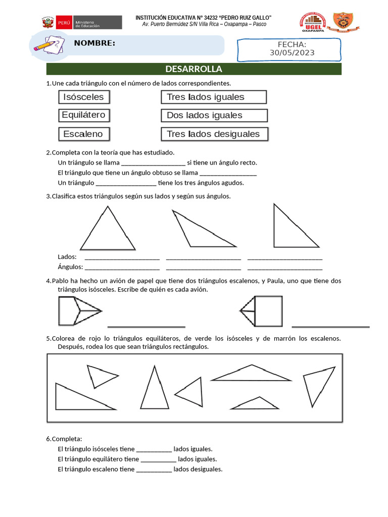 6 Eda3 Sem3 S9 Mat-Ficha | PDF