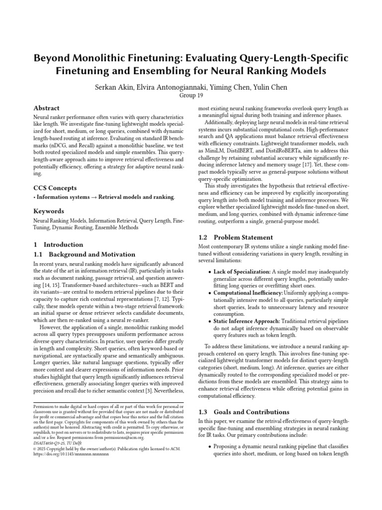 Information Retrieval Report | PDF | Information Retrieval | Statistical Inference