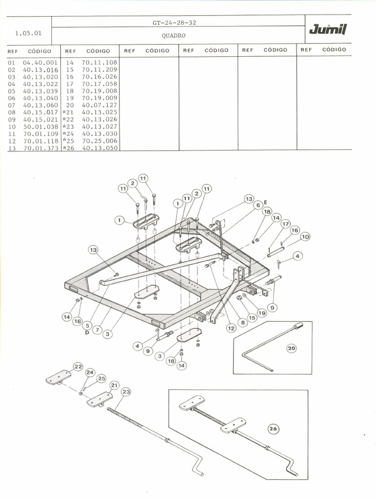 CATÁLOGO GRADE JUMIL | PDF