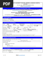 KUTRRH Employment Application Form | PDF | Bachelor's Degree | Diploma