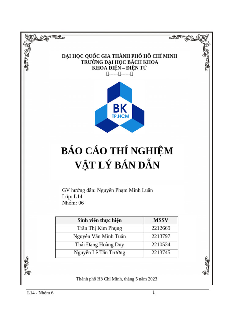 Bao Cao TN VLBD | PDF