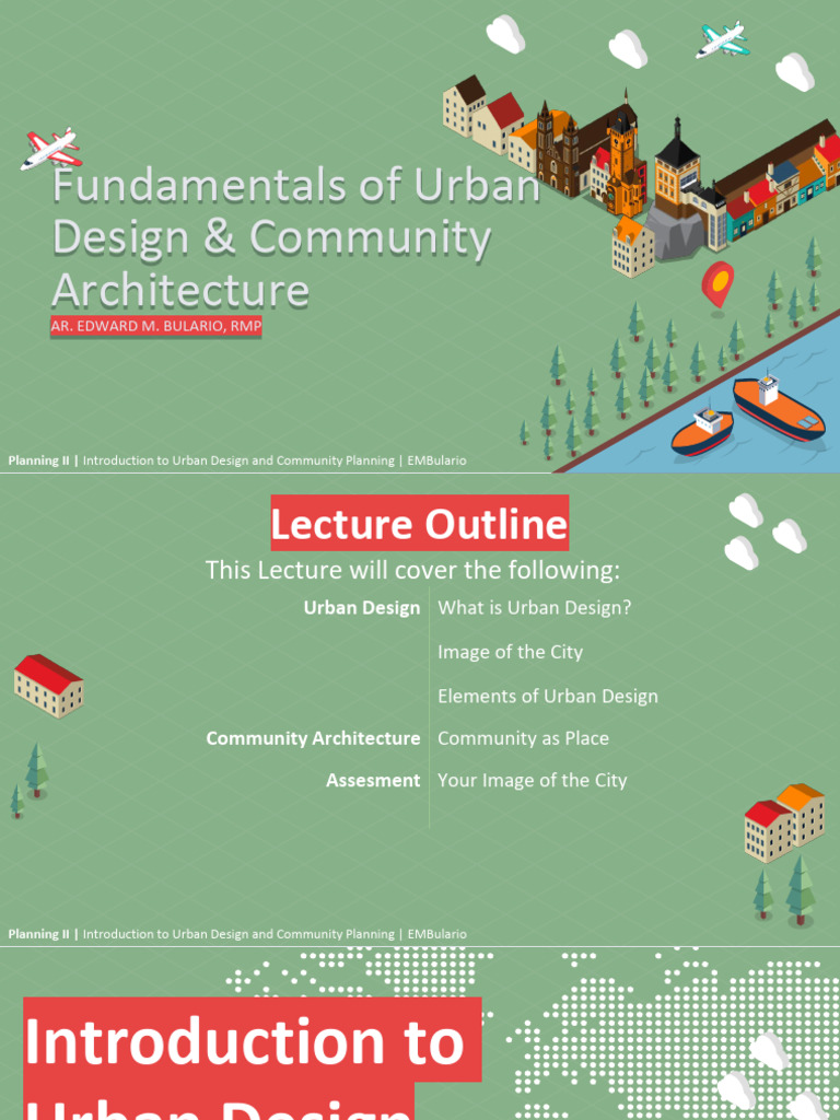 Introduction To Urban Design and Community Architecture | PDF | Urban ...