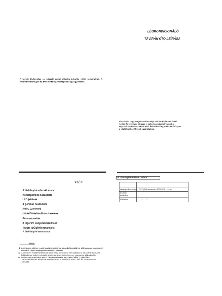 WWW - Szegedklima.hu MDV Next Klima 2021 Hu Hasznalati-Utmutato | PDF