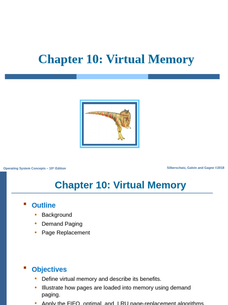 ch10 Virtual Memory 2022 | PDF | Operating System | Computer Data Storage