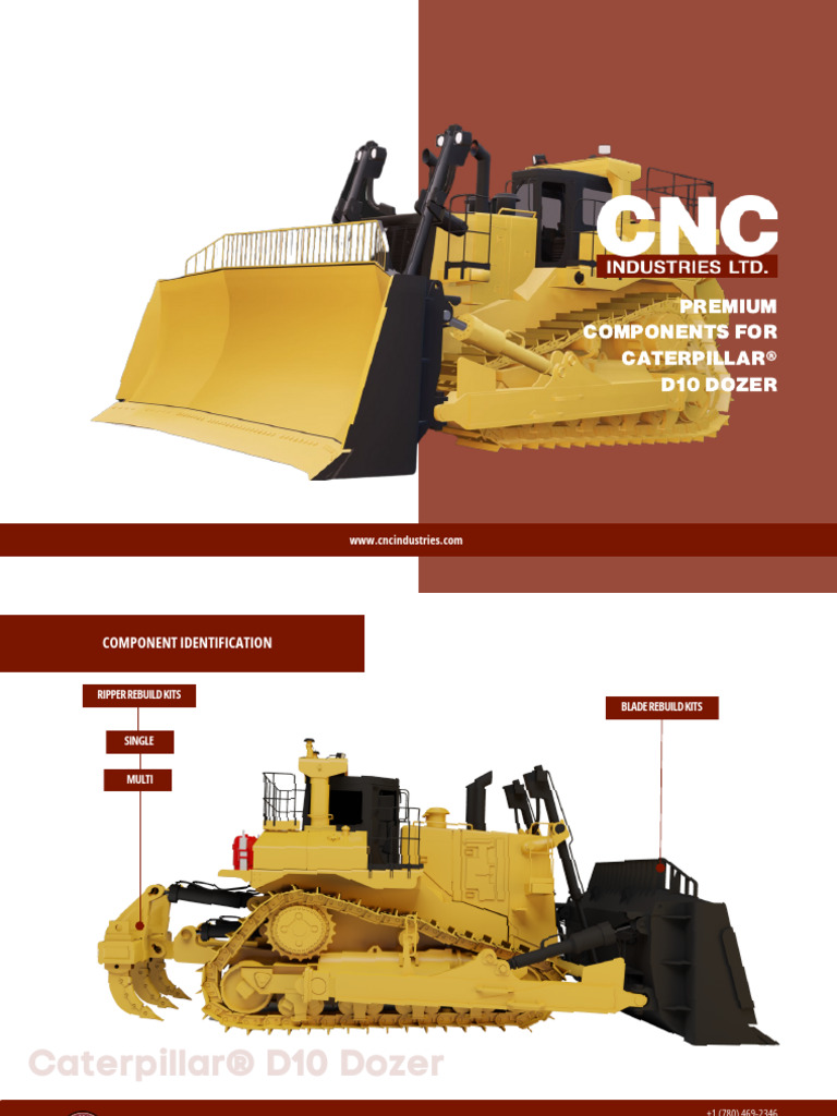 D10 Dozer - Component Identification Revision 1 | PDF | Heavy Equipment ...